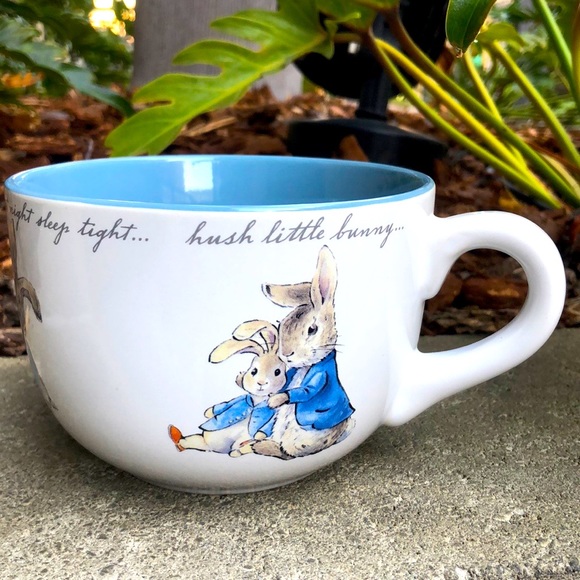 Beatrix Potter | Other | Oversized Peter Rabbit Mug By Beatrix Potter ...